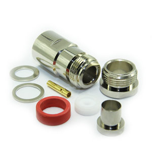 N Type Solder / Top Hat Clamp Jack – COAX Connectors