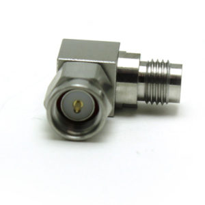 SMA IP68 Stainless Steel Right Angle Plug to Jack Adaptor, – COAX ...